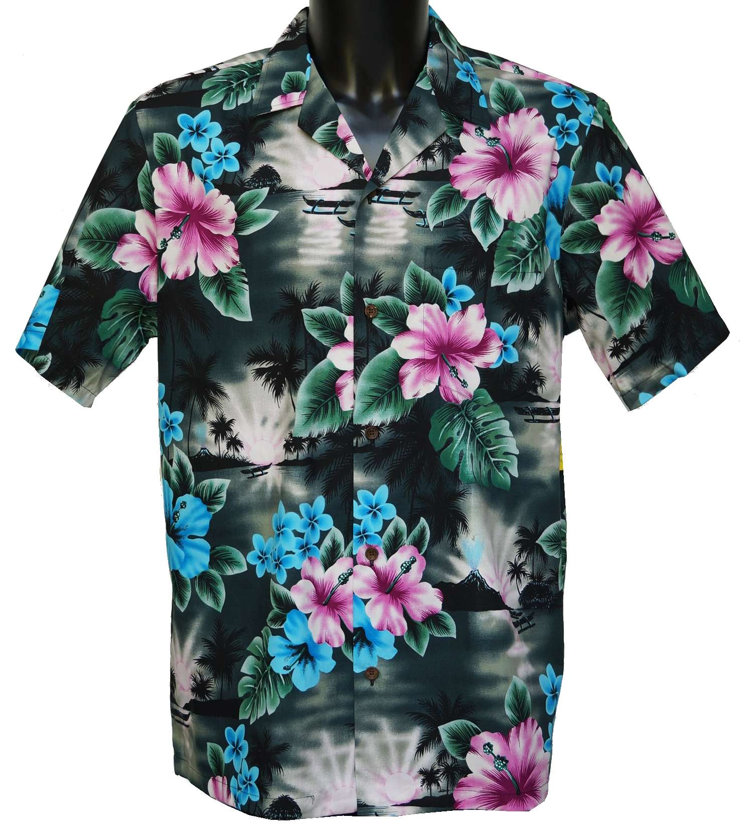 Chemise Hawaienne Authentique Rjc Hawaii Aloha